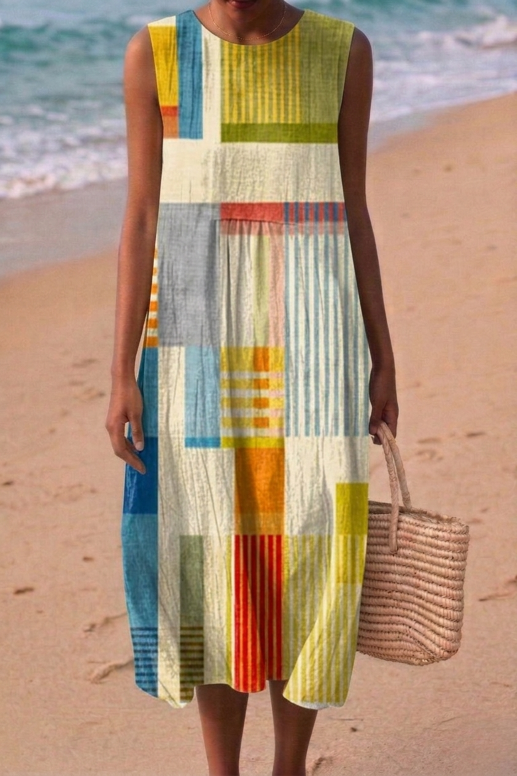 Elara - Everyday Midi Dress – Liam & Harper