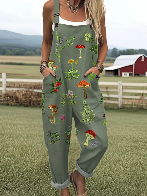 Nature-Inspired Embroidery I Jumpsuit – Liam & Harper